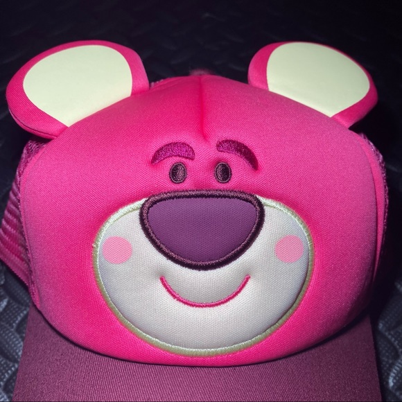 Disney | Accessories | Toy Story 3 Lotso Bear Trucker Hat Mesh Snapback ...